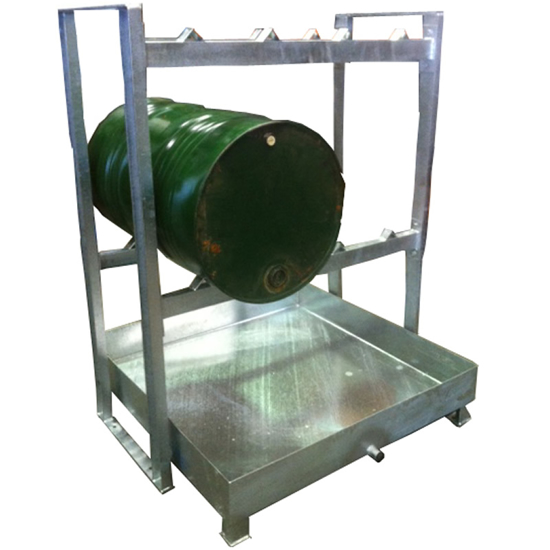 4 Drum Storage Rack and Bund | Drum Storage | Bunded Pallets | IBC Storage